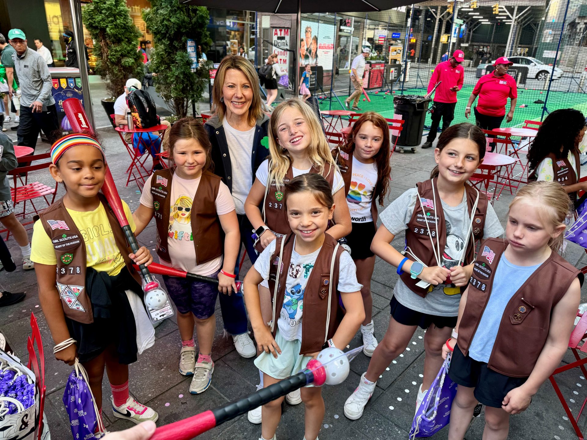 GSHH Girl Scouts Participate in MLB Play Ball Weekend Kickoff